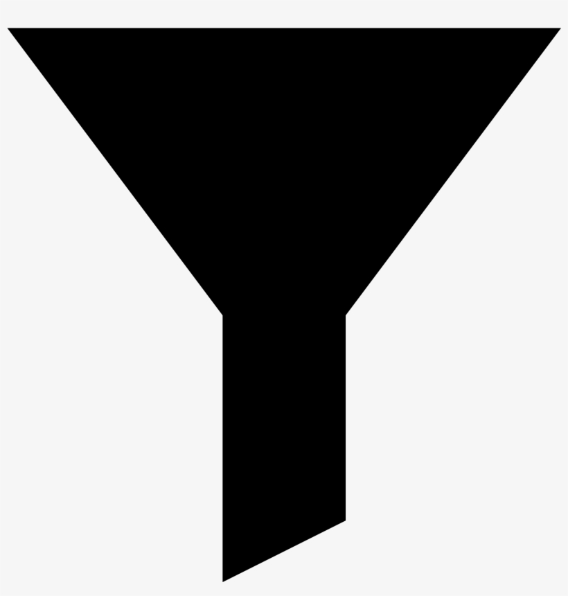 Open - Funnel Icon Flat - 2000x2000 PNG Download - PNGkit