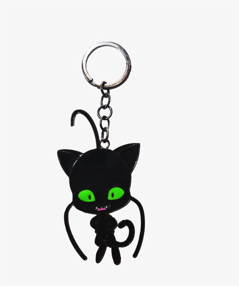 Plagg Metallic Enamel Keychain - Miraculous: Tales Of Ladybug & Cat ...