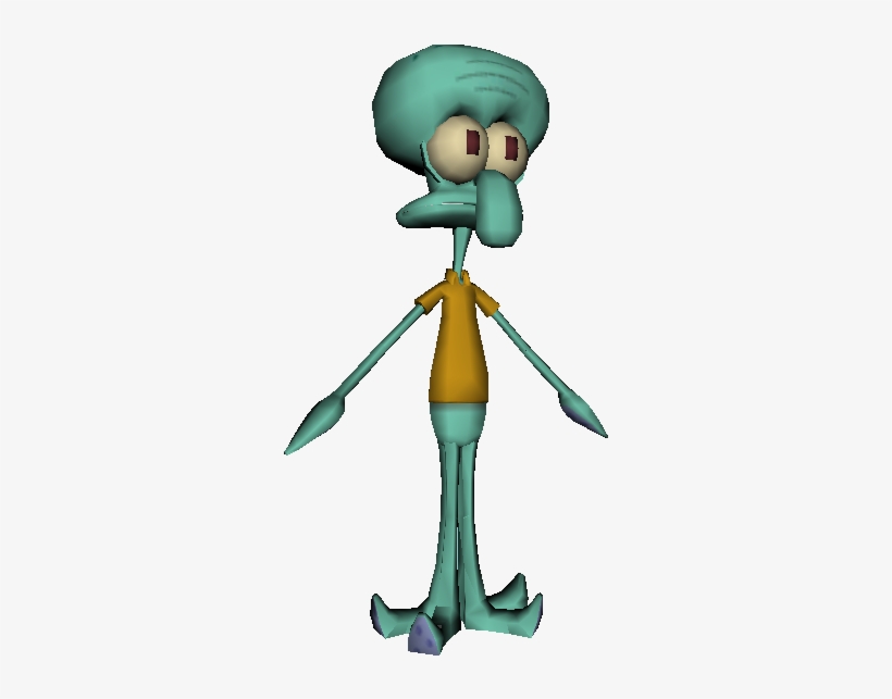 Twerk Team Squidward Transparent