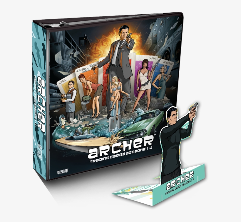 Product Details - Archer Season 1 Customised 36cm X 50cm Silk Print ...