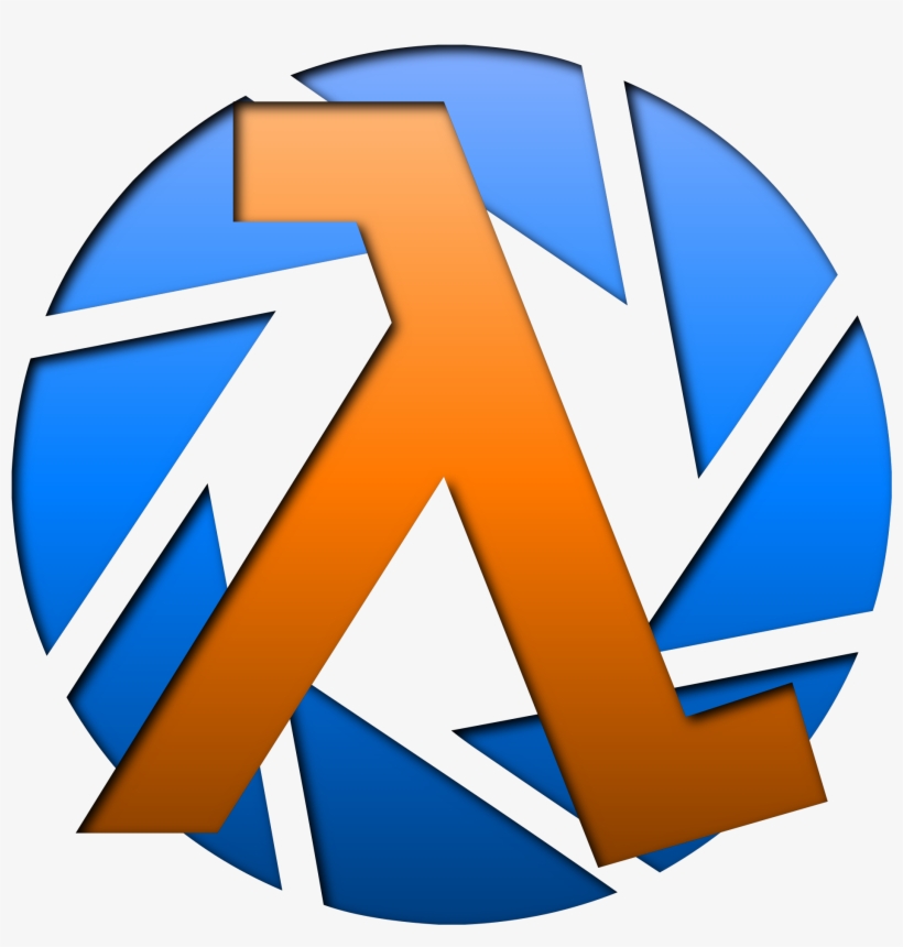 Open - Half Life Aperture Science Logo - 2000x2000 PNG Download - PNGkit