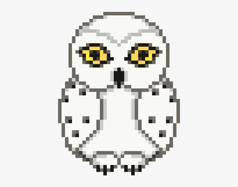 Download Transparent Hedwig - Hedwig Pixel Art - PNGkit
