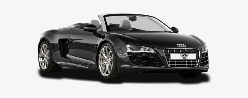 Download Transparent Audi R8 Spider - Audi R8 Negro Png - PNGkit