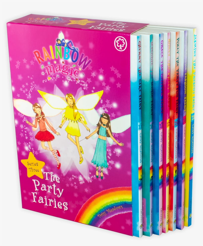 Rainbow Magic - The Party Fairies Book Collection - 1004x1100 PNG ...