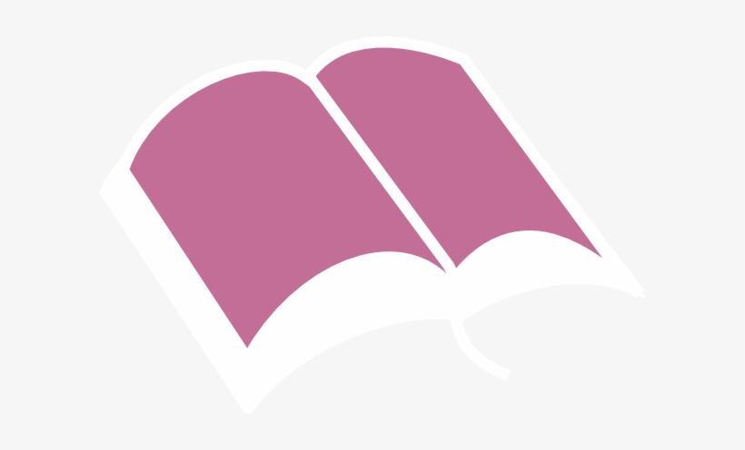 Book Clip Art - Book Logo Pink Png - 600x416 PNG Download - PNGkit