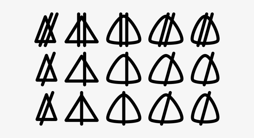 Here The New Set Of Delta Variations - Triangle - 598x367 PNG Download ...