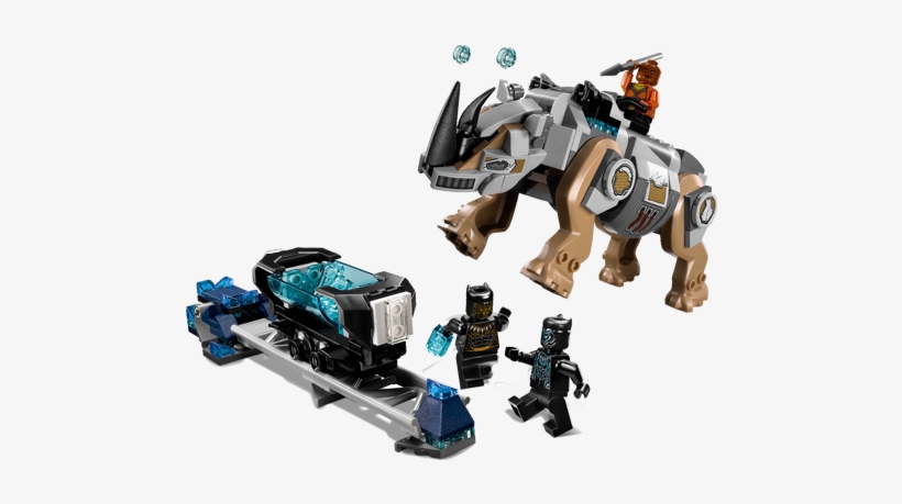 Lego 76099 Marvel Super Heros Rhino Face-off By The - Lego Black ...