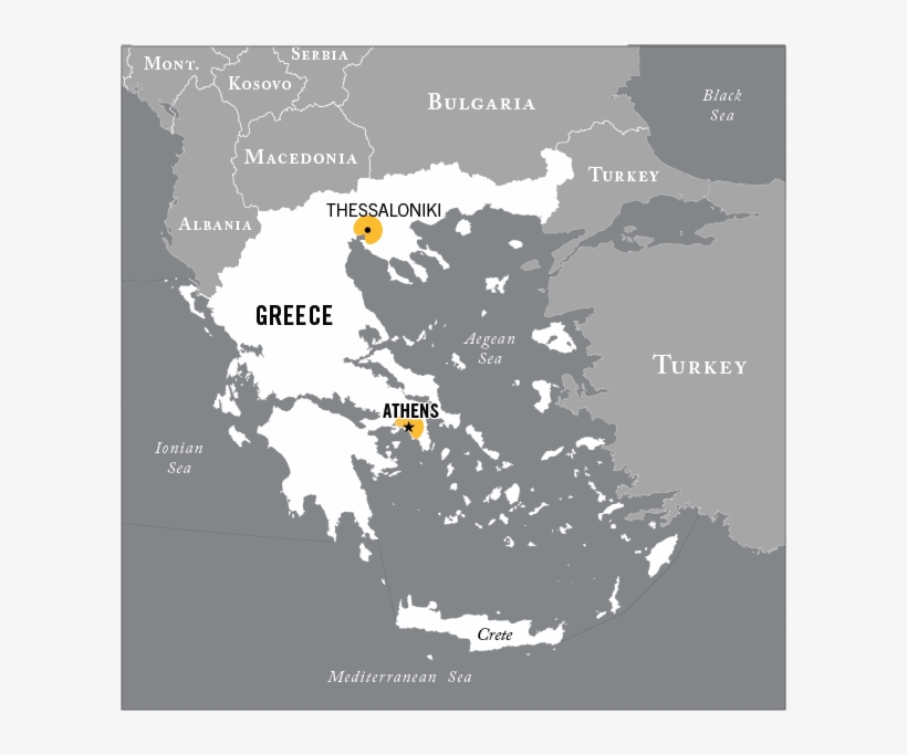 Map Of Greek Domestic Terrorism Operational Area - Greek Waters Pilot ...