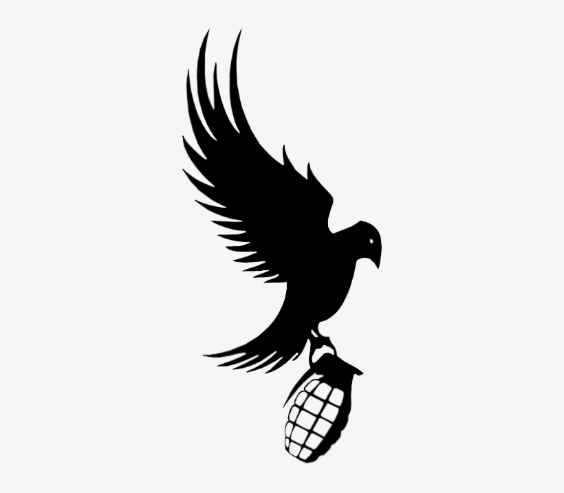 Bird And Grenade - Hollywood Undead Logo Bird - 296x637 PNG Download ...