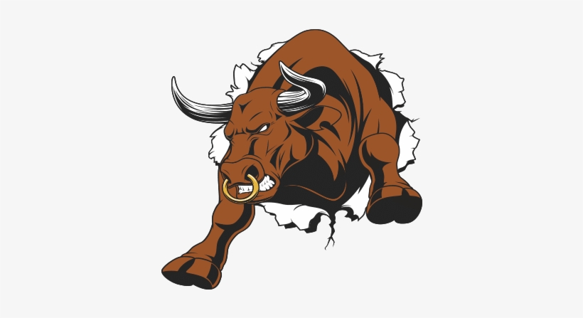 Bull Riding Chicago - Bull Snorting - 380x366 PNG Download - PNGkit
