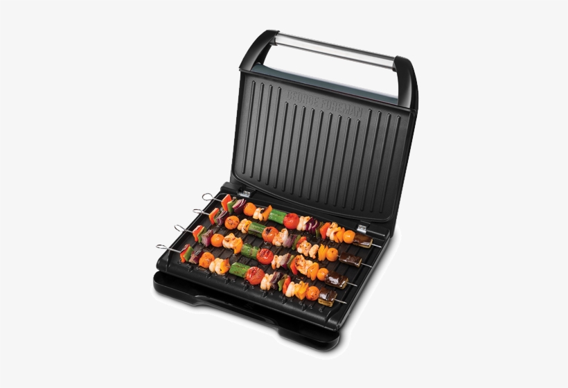 Entertaining Steel Grill - 25050 56 George Foreman - 640x557 PNG ...