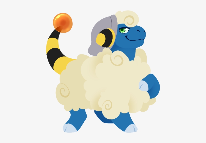 Mareep - Cartoon - 500x500 PNG Download - PNGkit