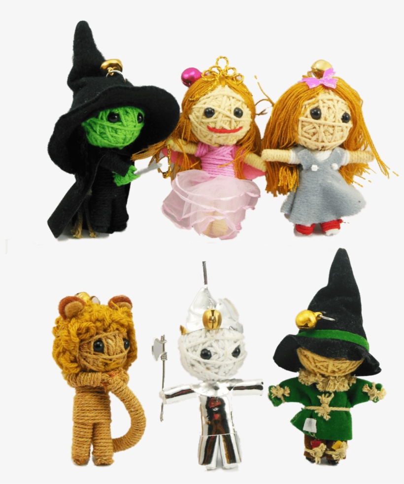Wizard Of Oz Set Of Six - Doll - 1306x1500 PNG Download - PNGkit