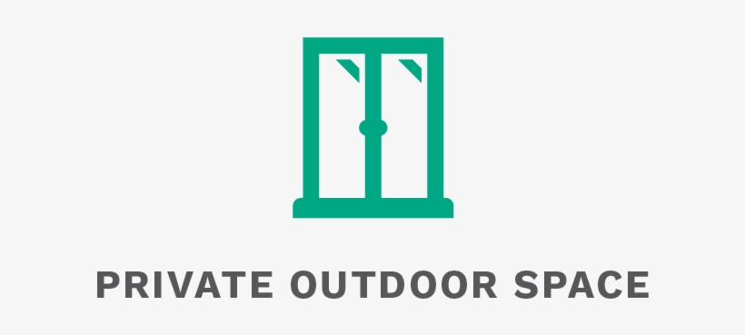 Private Outdoor Space Icon - Graphic Design - 1042x833 PNG Download ...