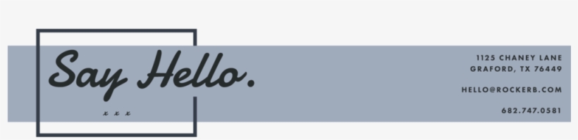 Say-hello - Cool - 1000x234 PNG Download - PNGkit