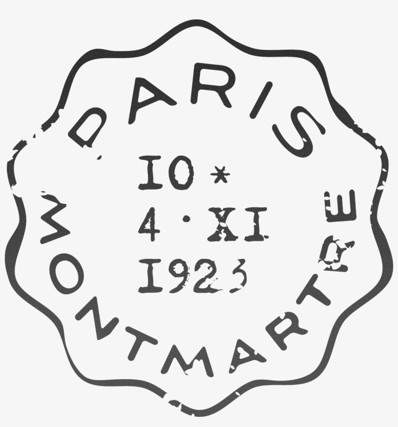 Postage Stamp Png Download - Paris Postage Stamp Stencil - 1560x1600 ...