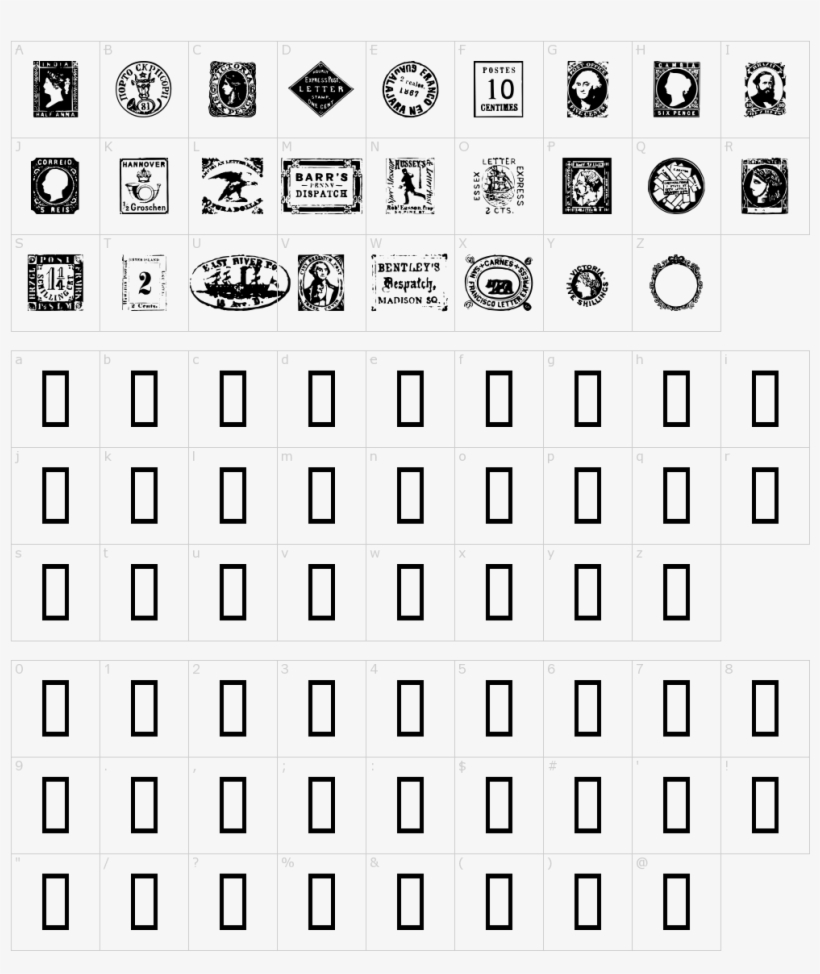 Postage Stamps Font - Font Camelot Black - 1000x1150 PNG Download - PNGkit