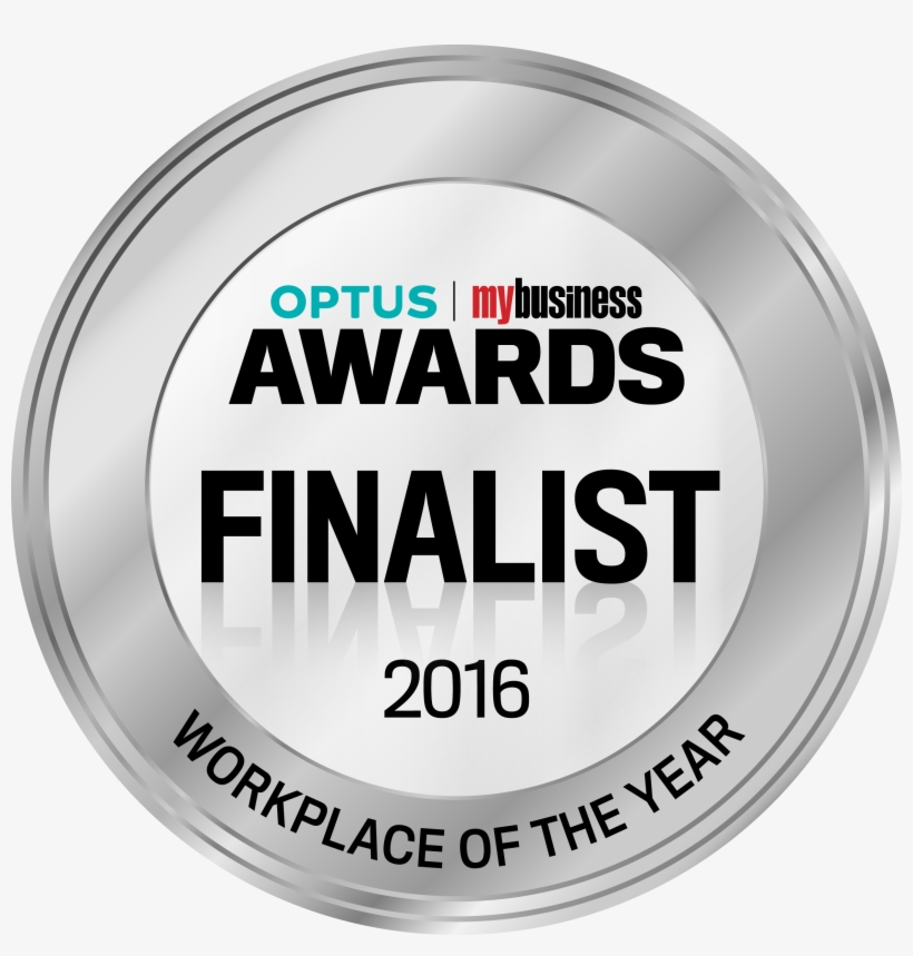 Omba Seal 2016 Finalist Workplace Of The Year - Optus - 2326x2326 PNG ...