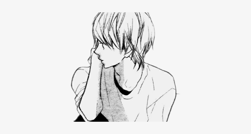 Download Transparent Sad Boy Sticker Png - PNGkit