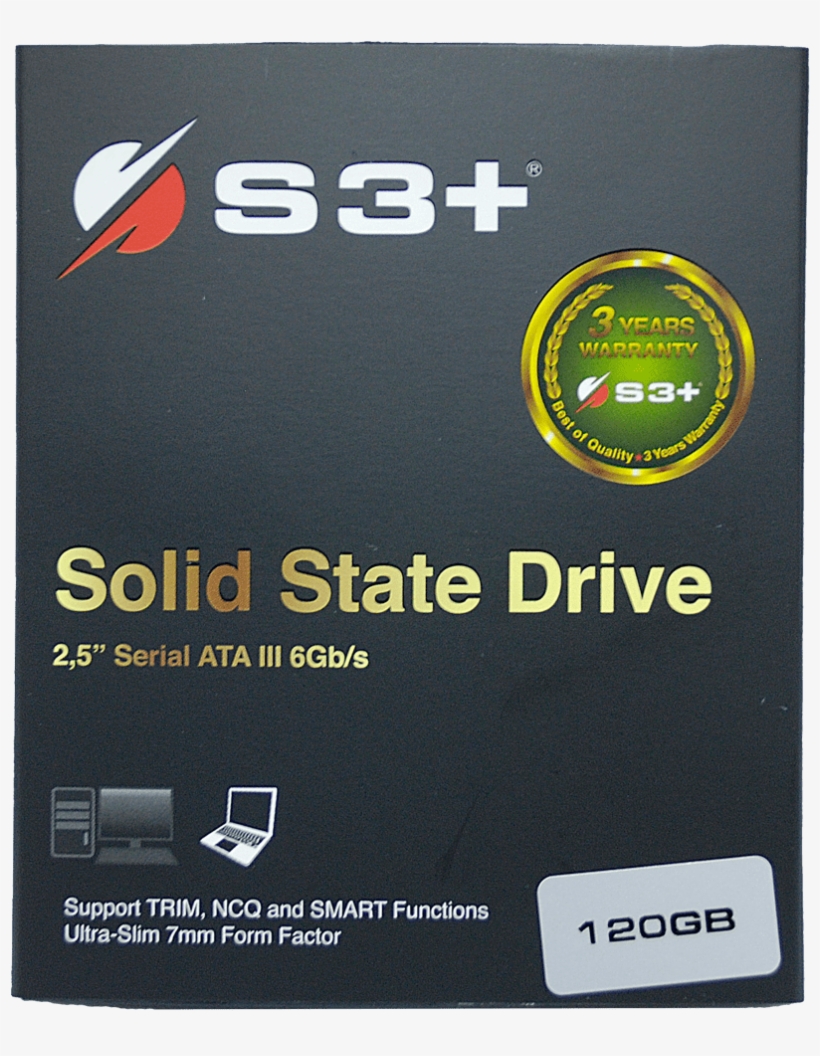 S3 Ssd Sata - S3+ Ssd 240gb - 1200x1200 PNG Download - PNGkit
