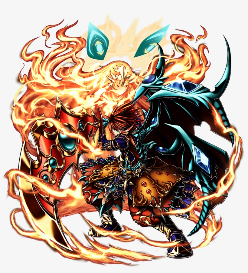 Inferno Lord Ragna Full Art - Illustration - 1024x1024 PNG Download ...