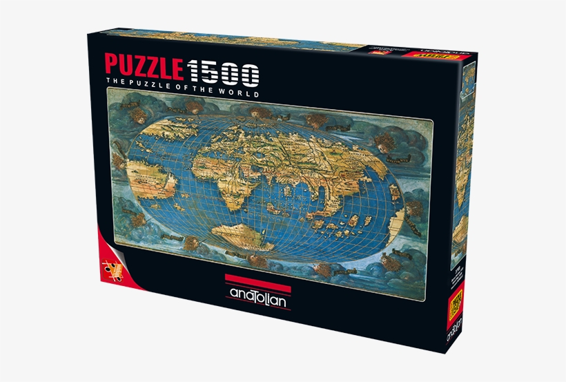 World Map 1508 1000 Pc Jigsaw Puzzle - World Map 1508 - 1500pc Jigsaw ...