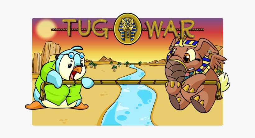 Tug 'o' War - Cartoon - 667x375 PNG Download - PNGkit