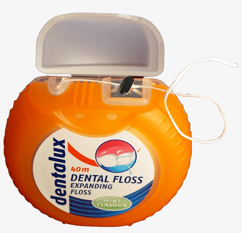Dental Floss - Dentalux Expanding Dental Floss - 2979x2723 PNG Download ...