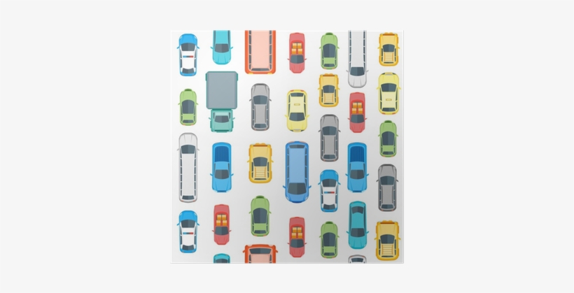 Cars Top View Background Pattern - Car - 400x400 PNG Download - PNGkit