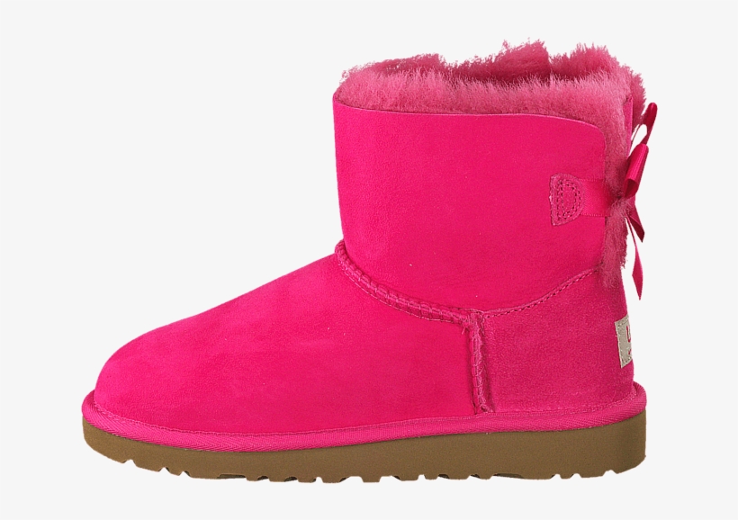 Köp Ugg Australia K Mini Bailey Bow Cerise Rosa Skor - K Mini Bailey ...