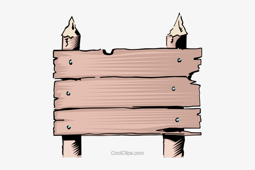 Cartoon Signpost Royalty Free Vector Clip Art Illustration - Sign Post ...