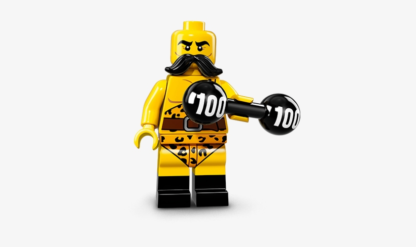 Lego Series 17 Strong Man Minifigure [loose] - 1488x837 PNG Download ...
