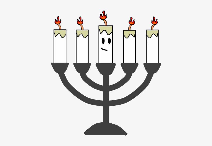 Menora - 449x502 PNG Download - PNGkit