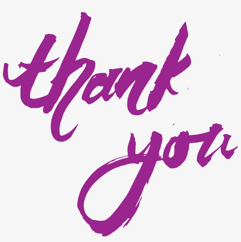 Download Transparent Thank You Transparent Hd - PNGkit