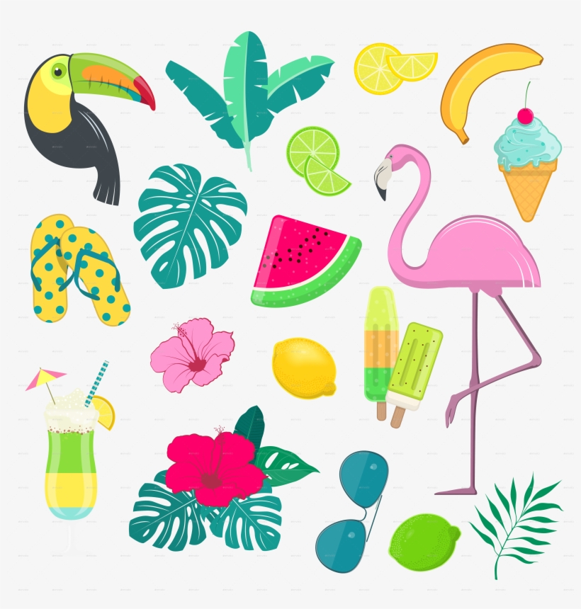 Summer Vector Png - Vector Graphics - 5000x5000 PNG Download - PNGkit