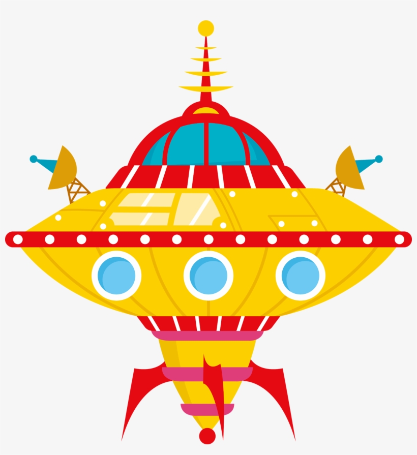 Aliens, Astronauts, And Spaceships How Fun - Clip Art - 1534x1600 PNG ...