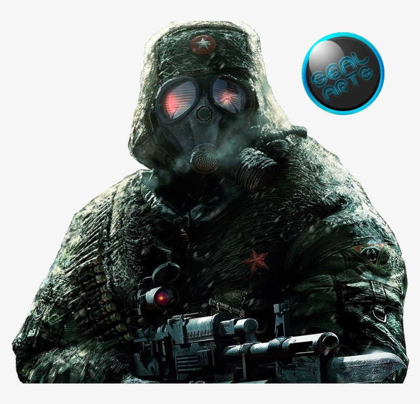 Gas Mask Soldier Anime