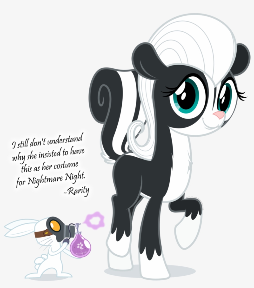 Skunk Clipart My Little Pony - Skunk Deviantart - 858x931 PNG Download ...
