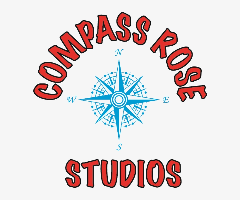 Compass Vinyl Wall Art Decal Sticker, Black, Size Medium - 684x675 PNG ...