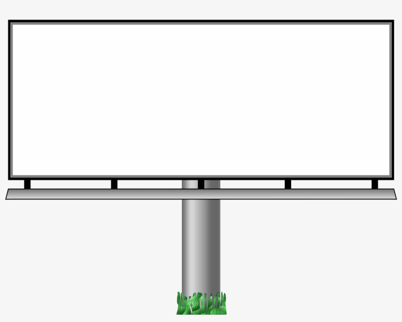 Tv Clipart Border - Billboard Border - 800x618 PNG Download - PNGkit