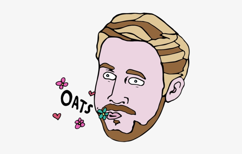Ryan Gosling Oats Jimmy Joy - 480x480 PNG Download - PNGkit