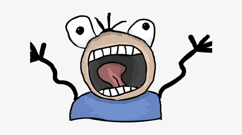 Cartoon Figure Waving Hands In A Panic - Panic Cartoon - 617x463 PNG ...
