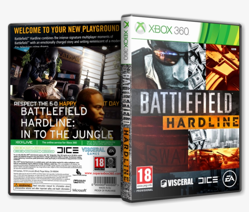 Battlefield Hardline Cover Xbox - 1023x768 PNG Download - PNGkit