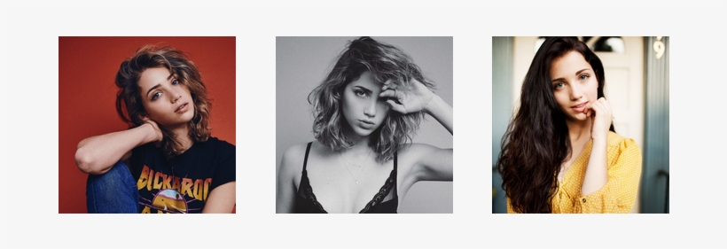 Emily Rudd - Photo Shoot - 740x250 PNG Download - PNGkit