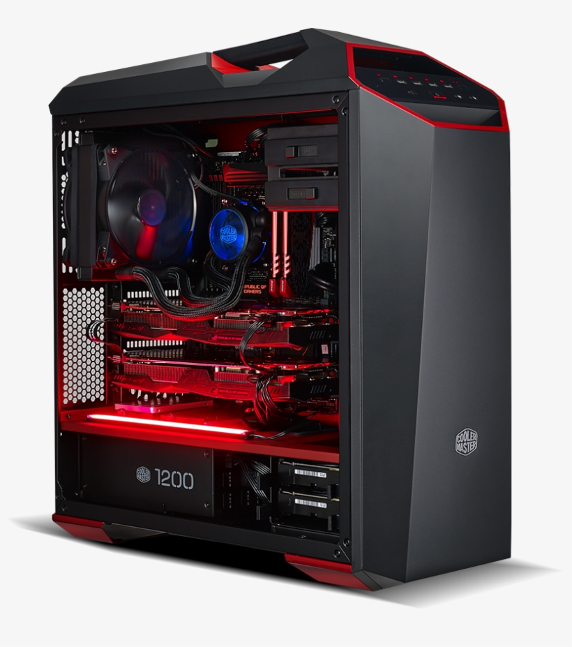 Cooler Master Mastercase Maker 5t Mid-tower Case - 813x847 PNG Download ...