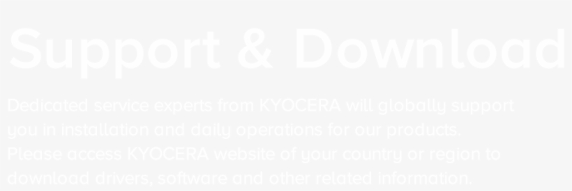 Support & Download - Software - 912x262 PNG Download - PNGkit