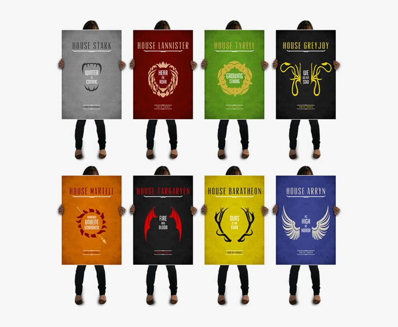 Game Of Thrones Minimalist Poster - 600x610 PNG Download - PNGkit