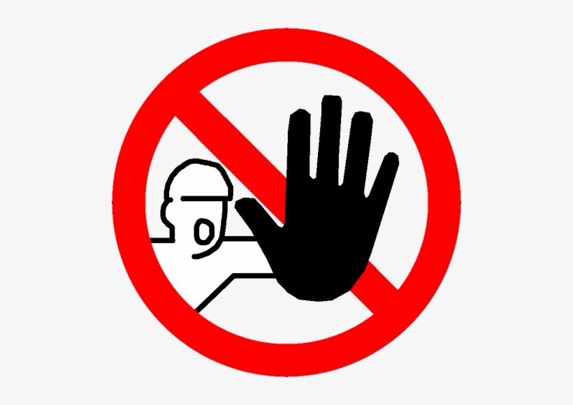 Download Transparent No Enter Sign - Do Not Enter Safety Sign - PNGkit