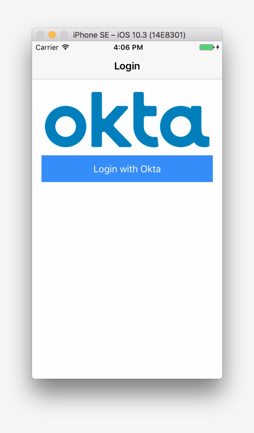 Emulator Login - Okta - 864x1404 PNG Download - PNGkit