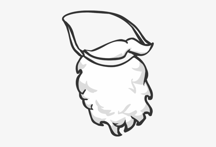 Santa Beard Transparent Background